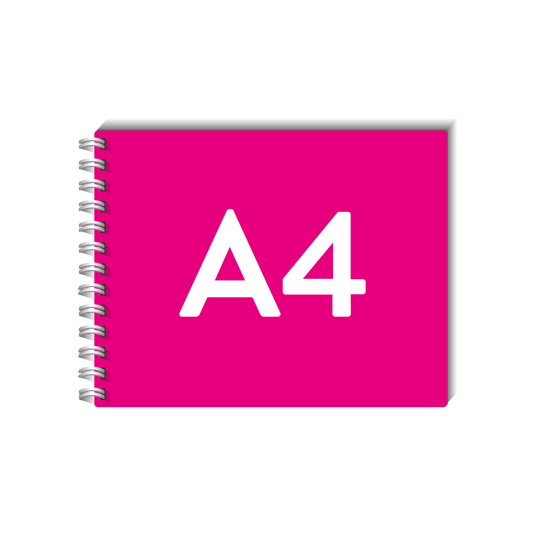 LIBRETA A4 HORIZONTAL - LIBRETA PERSONALIZADA